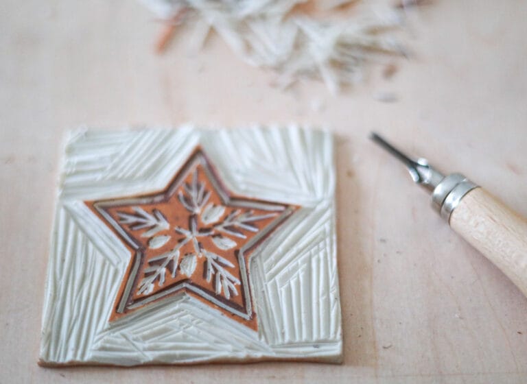 Complete DIY box voor de lino techniek